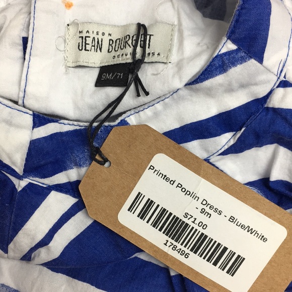 Jean Bourget | Dresses | Jean Bourget Printed Poplin Summer Button ...